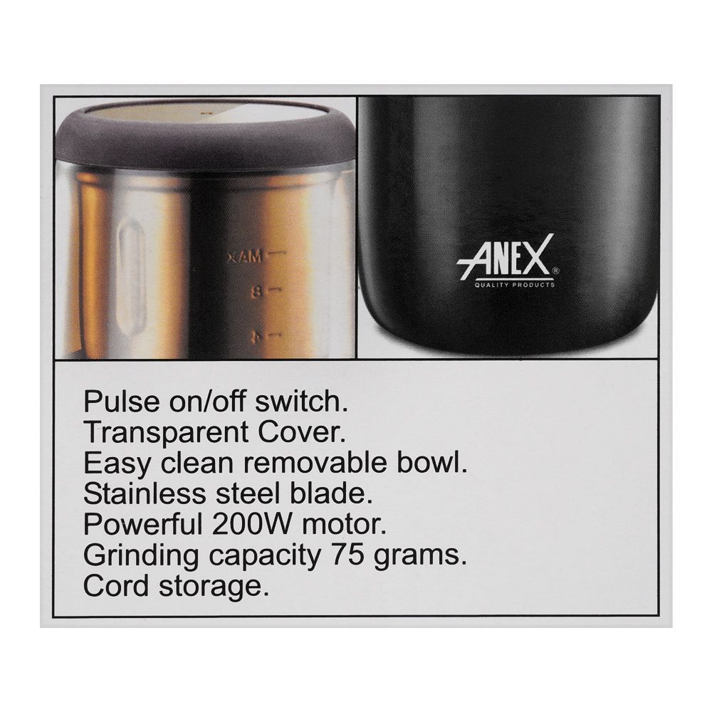 Buy Anex Deluxe Grinder, AG-639 Online at Best Price in Pakistan ...