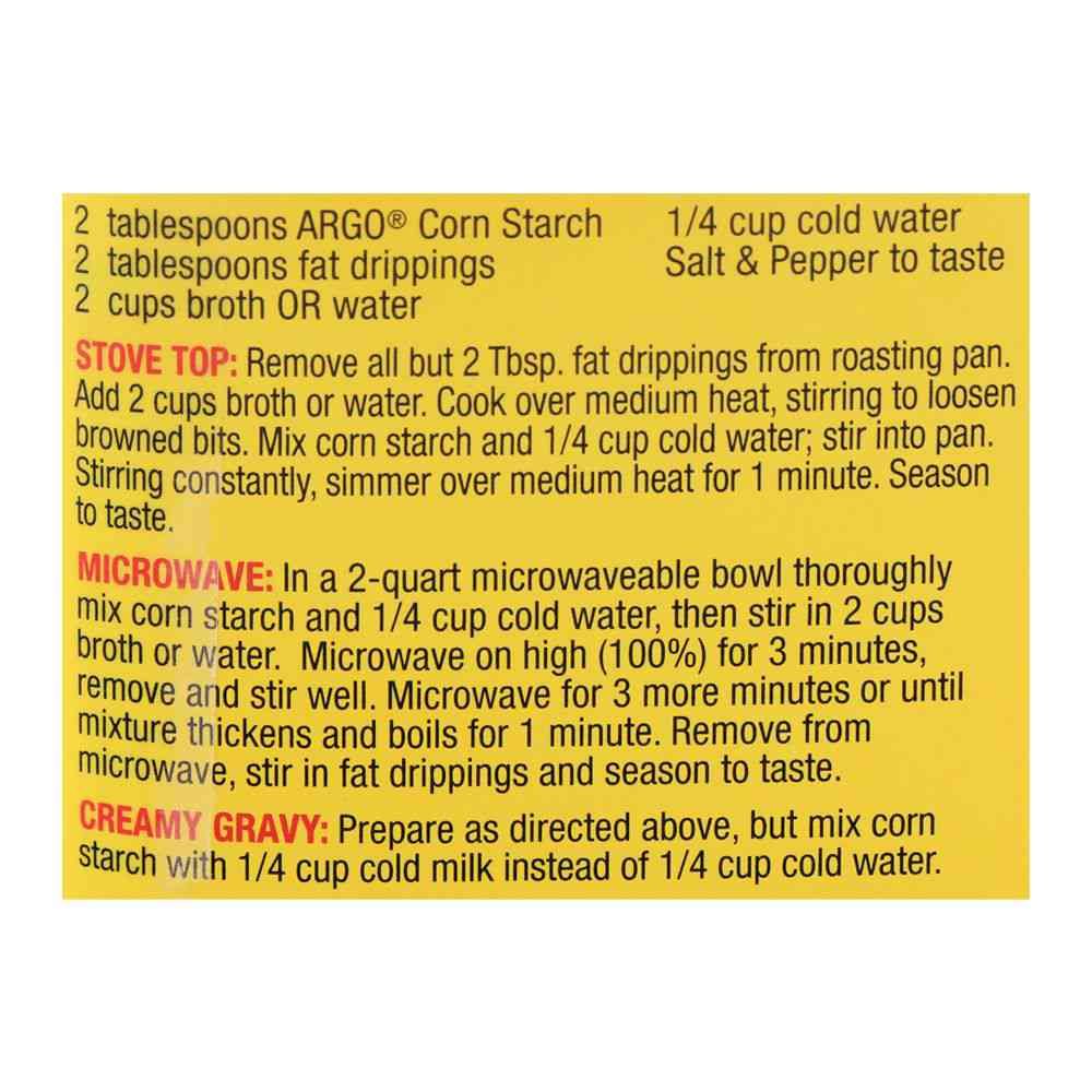 Buy Argo Corn Starch, 100% Pure, Gluten Free, 454g Online at Special ...