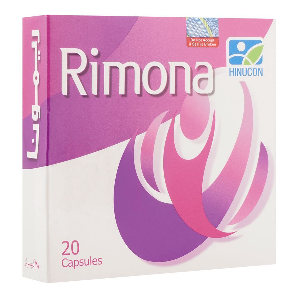 Purchase Hinucon Rimona Capsule, 20-Pack Online at Best Price in ...