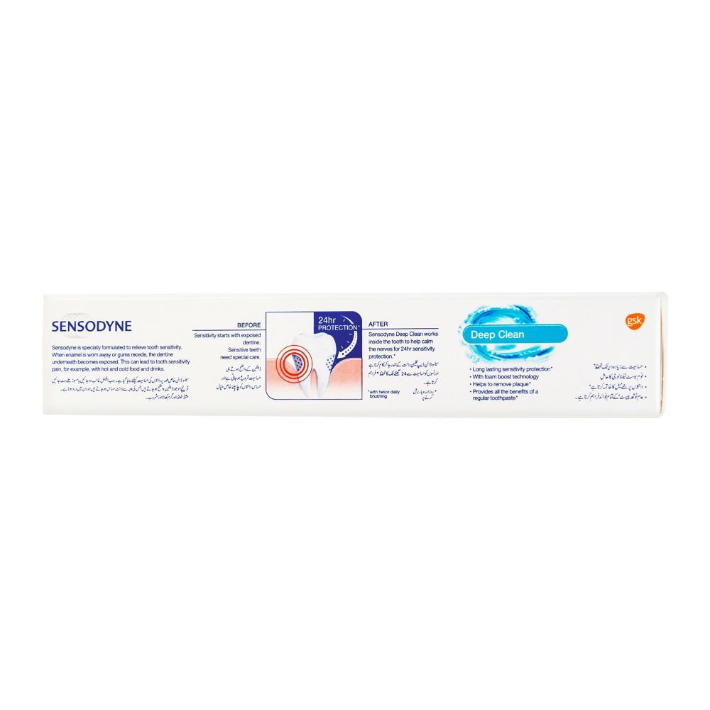 Order Sensodyne Deep Clean Toothpaste, 100g Online at Best Price in ...