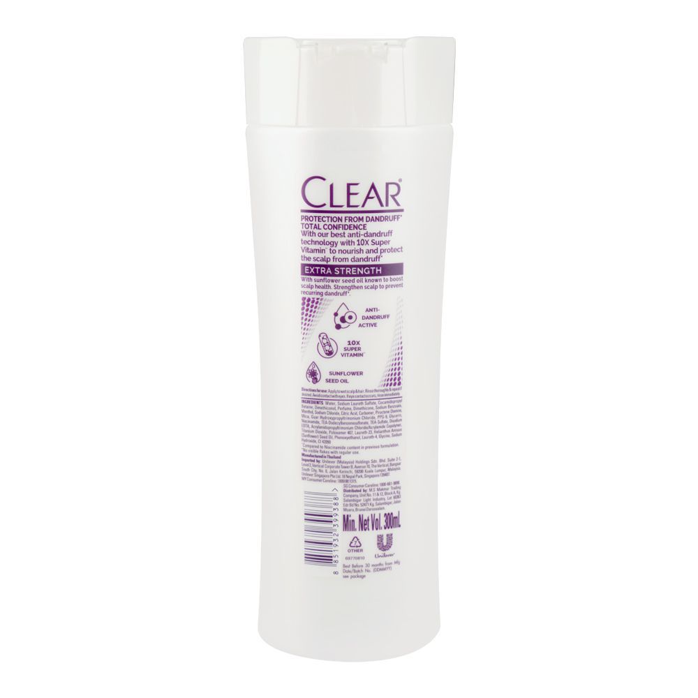 Purchase Clear Extra Strength Anti-Dandruff Shampoo, 300ml Online at ...