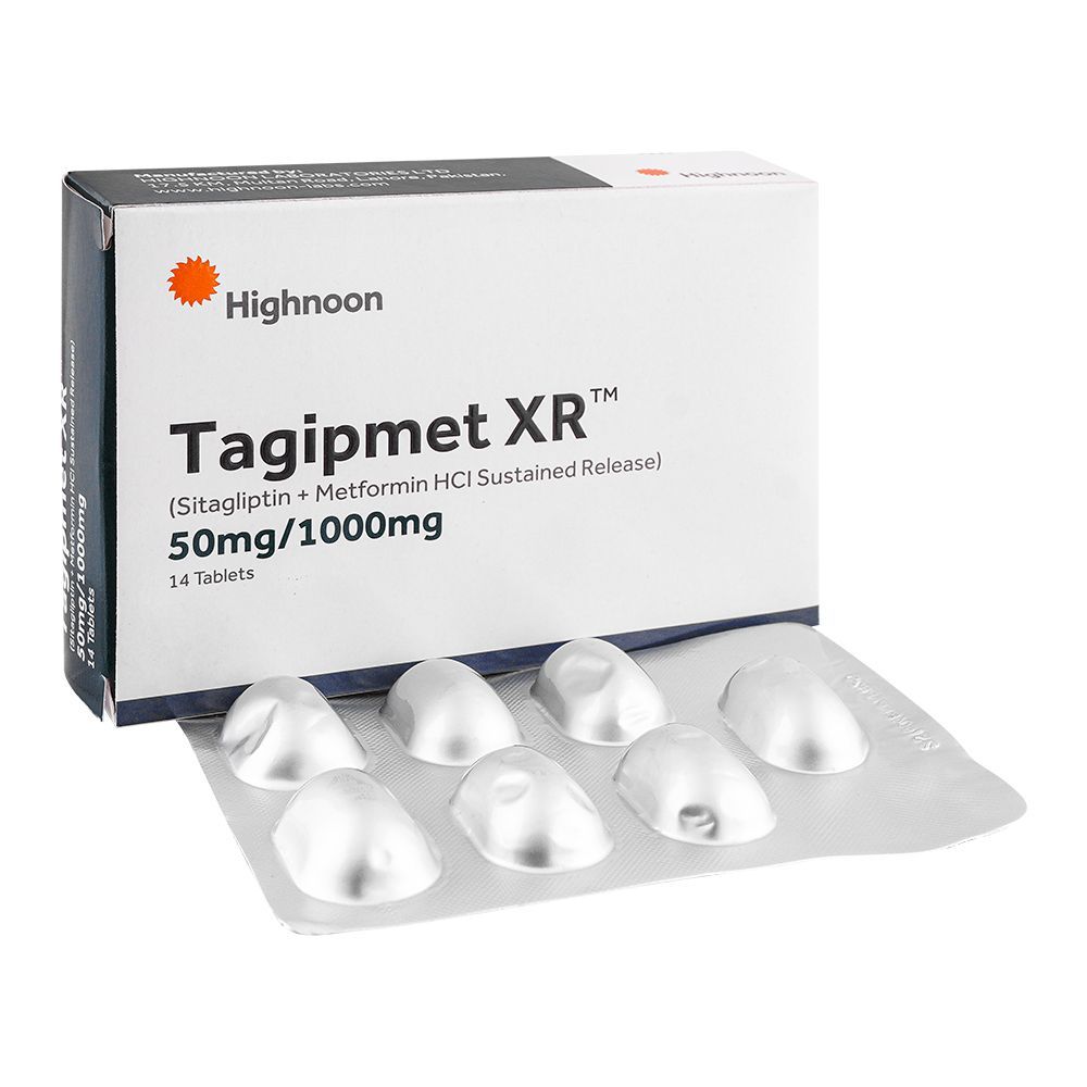 Order Highnoon Laboratories Tagipmet XR Tablet, 50/1000mg, 14-Pack ...