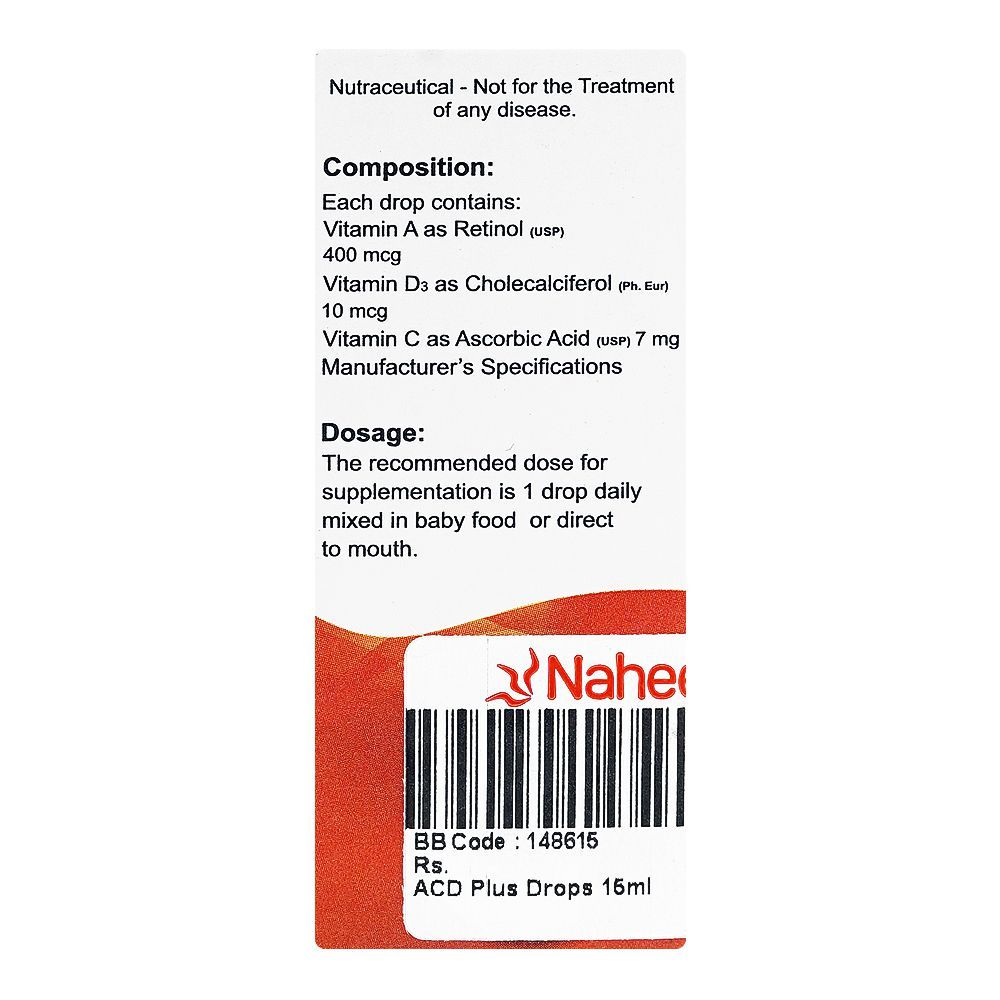 RG Pharma ACD Plus Drops, 15ml