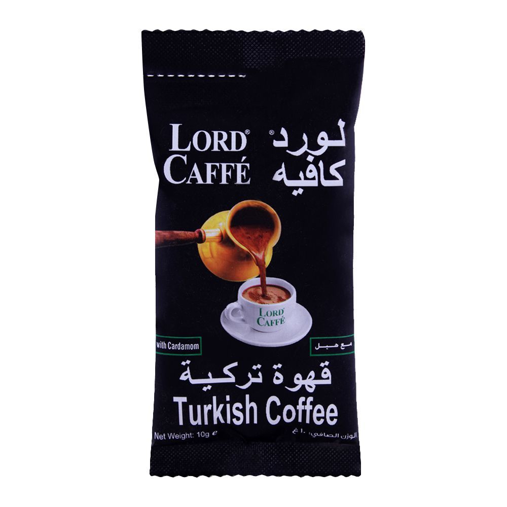 Buy Lord Caffe Turkish With Cardamom Coffee 10g Sachet Online at Best ...