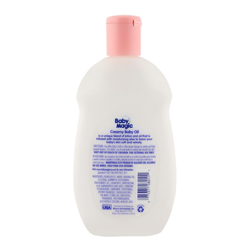 Purchase Baby Magic Sweet Rose Creamy Baby Oil 266ml Online at Best ...