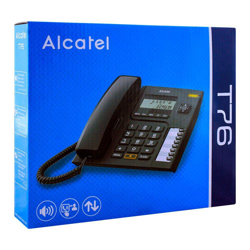 Purchase Alcatel Corded Landline Telephone With Callers ID, T76 EX ...