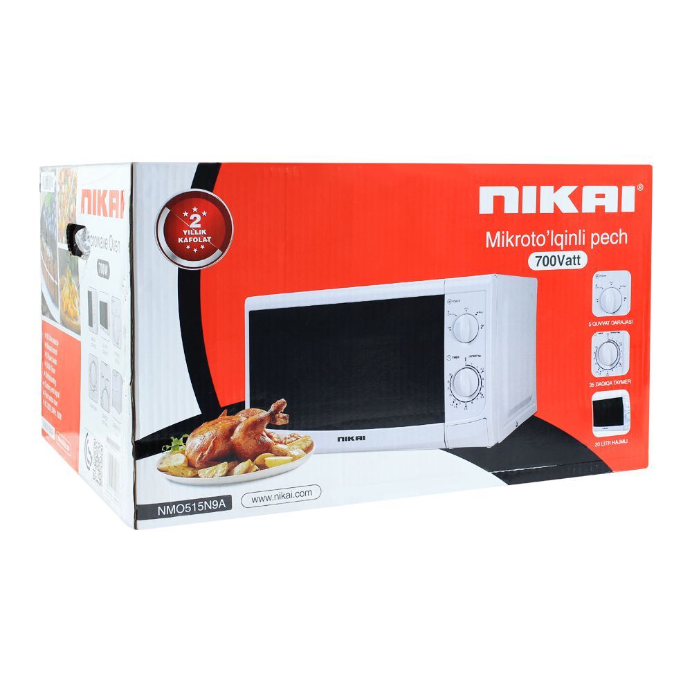 Purchase Nikai Microwave Oven, 20 Liter, 700W, NMP515N9A Online at Best ...