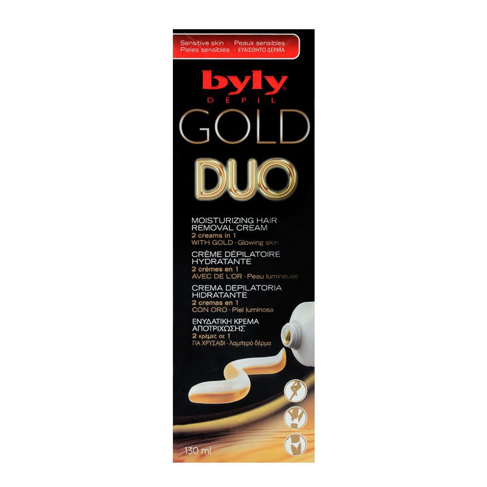 Buy Byly Depil Gold Duo Moisturizing Hair Removing Cream 130ml Online ...