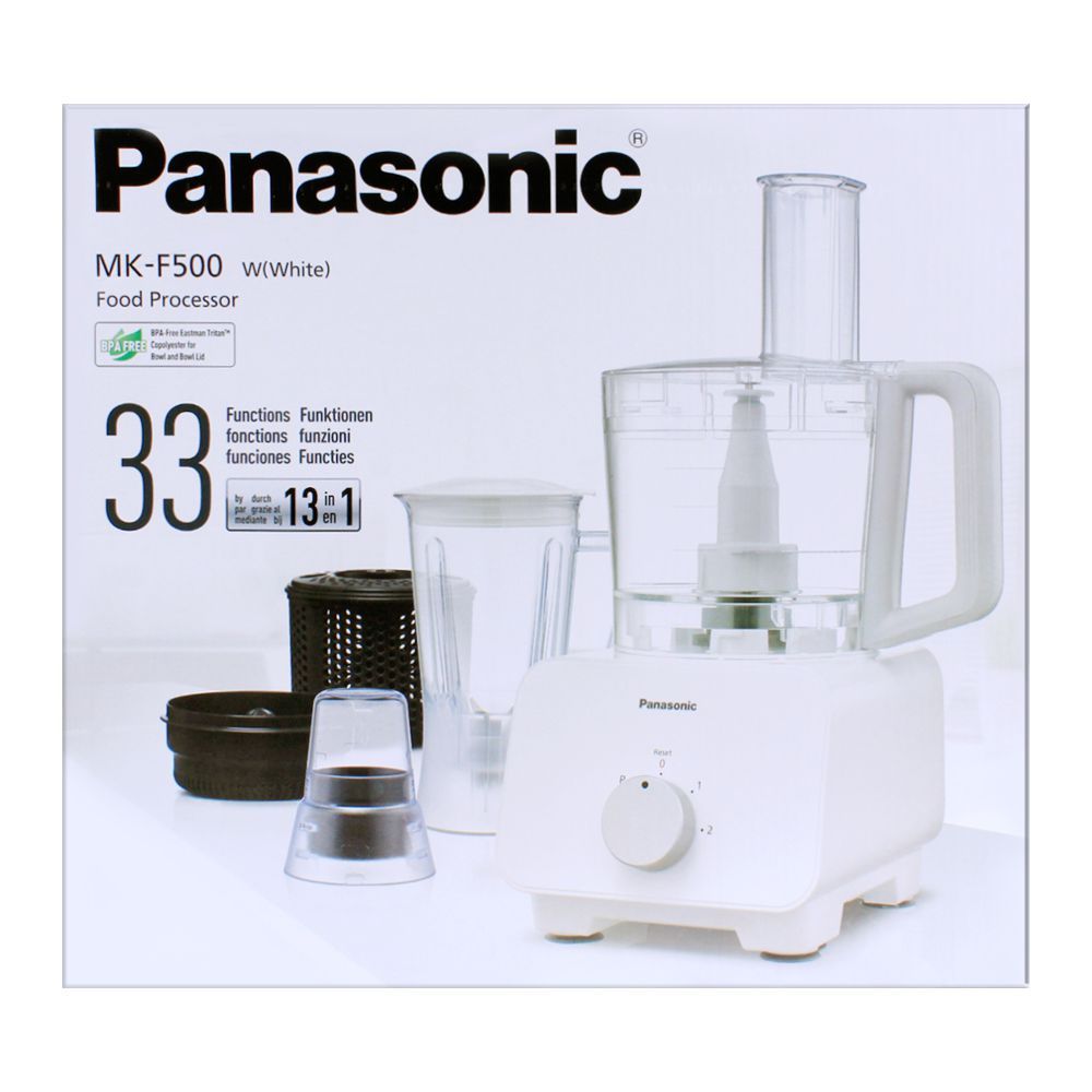 Order Panasonic Food Processor, MK-F500, White Online at Best Price in ...