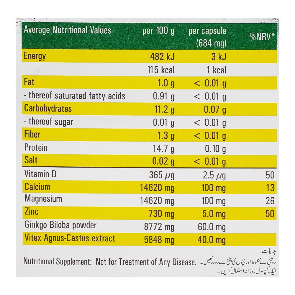 Purchase Bristol Mayer Biotech Ovitex Nutritional Supplement Capsule ...