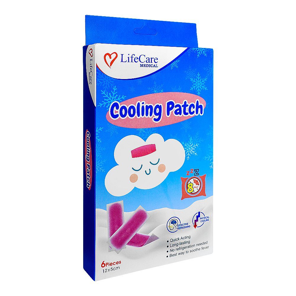 Buy Life Care & Medicare Cooling Patch, Soft Gel Sheets, 6-Pack Online ...
