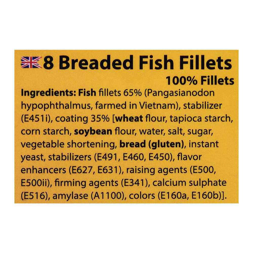 Order Siblou Breaded Fish Fillets, 8 Pieces, 400g Online at Special ...