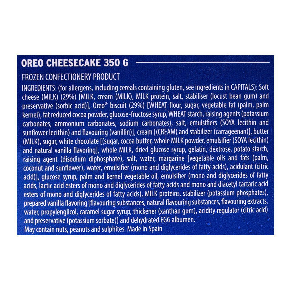 Order Oreo Cheesecake 350gm 6 Servings (Expiry: 17-4-19) Online at Best ...