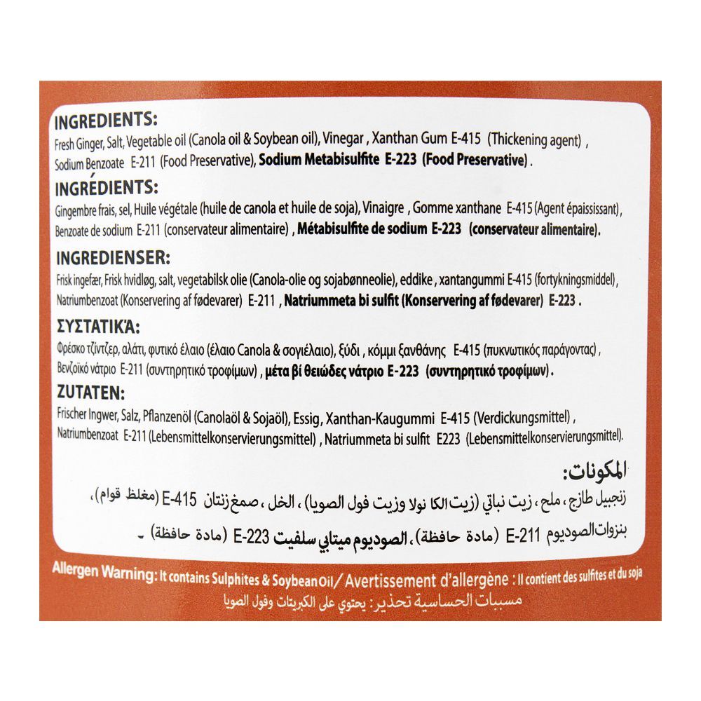 Order Jazaa Ginger Paste, 330g Online at Special Price in Pakistan - Naheed.pk