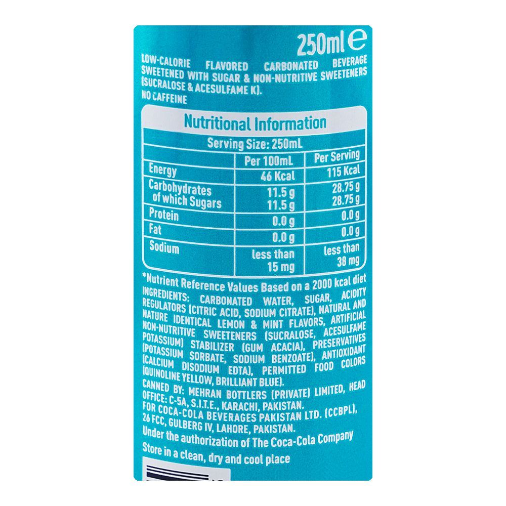 Sprite Mint Lemon-Lime Can, 250ml Local