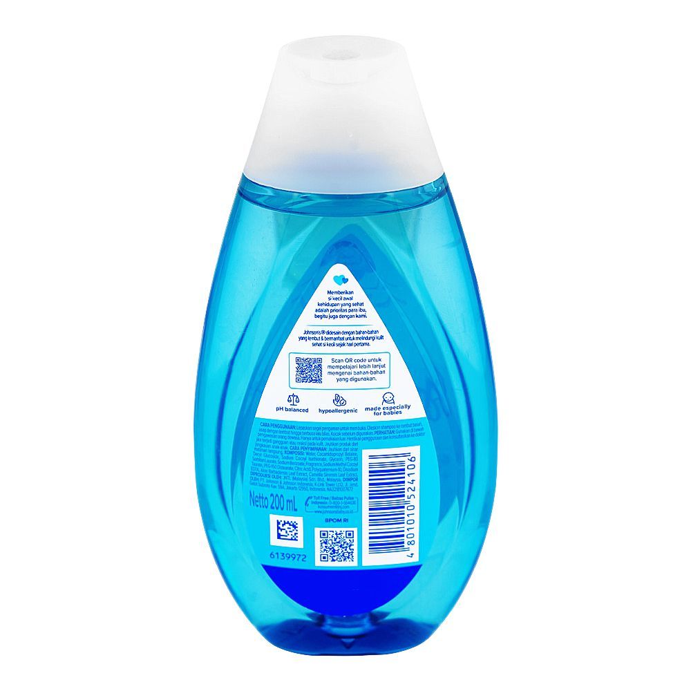 Johnson's Active Kids Clean & Fresh Shampoo, 200ml