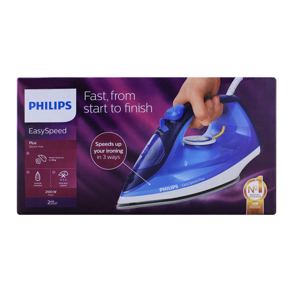 Buy Philips Steam Iron Easy Speed Plus, GC2145 Online at Best Price in ...