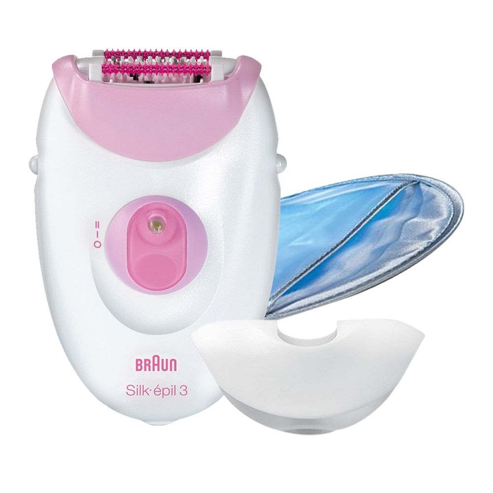 Order Braun Silk Epil 3 Legs & Body Epilator White/Pink - MGK3020 ...