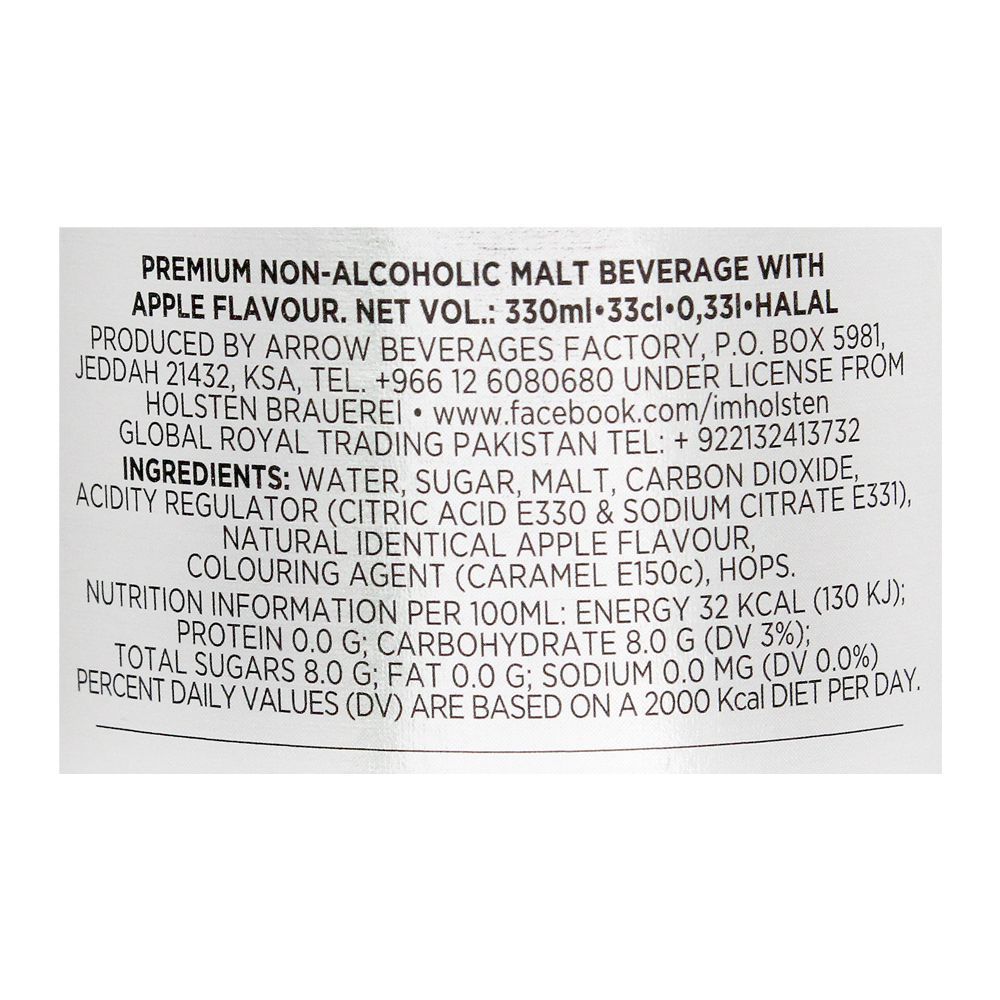 Order Holsten Apple Malt, Bottle, 330ml Online at Special Price in ...