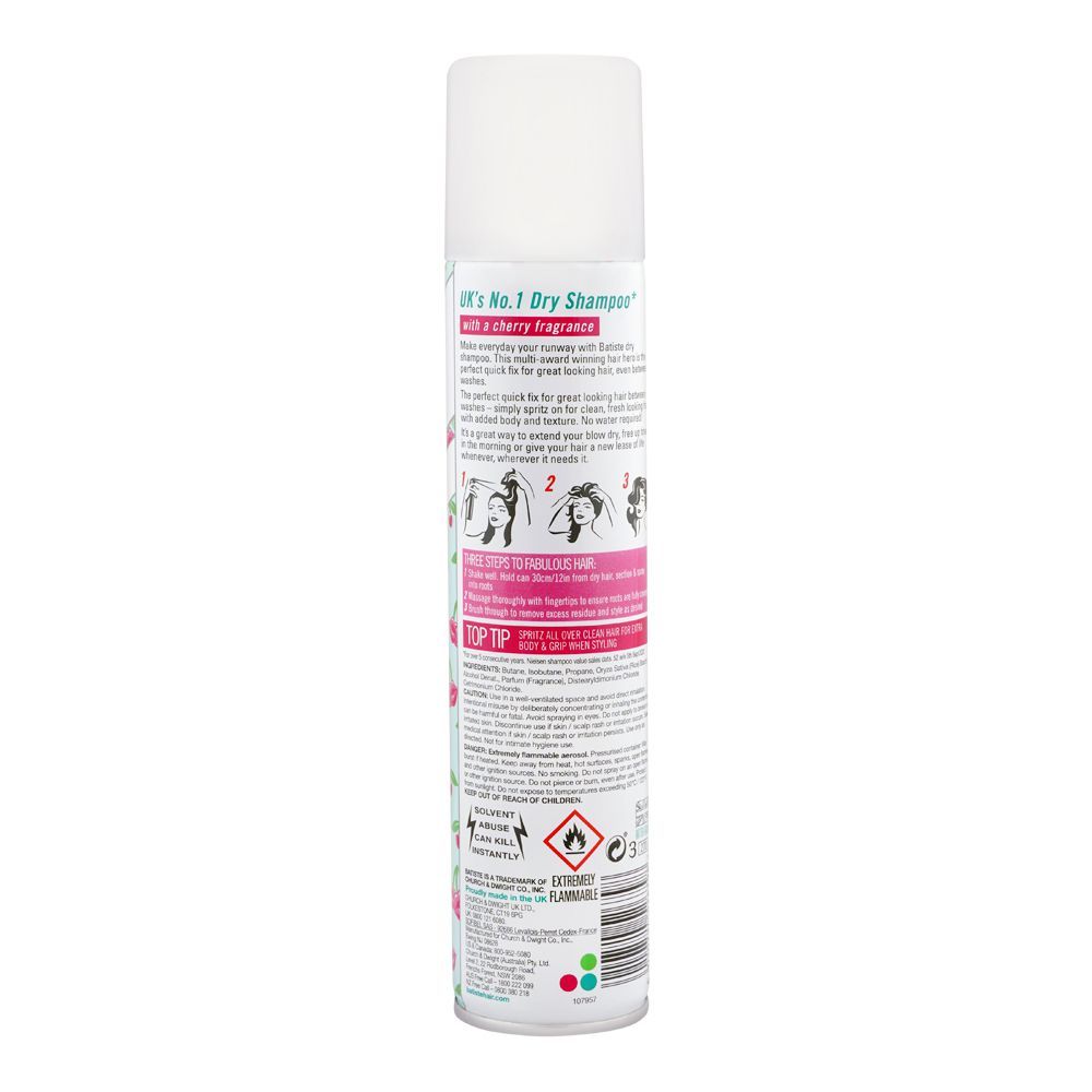 Order Batiste Fruity & Cheeky Cherry Dry Shampoo, For All Hair Types ...