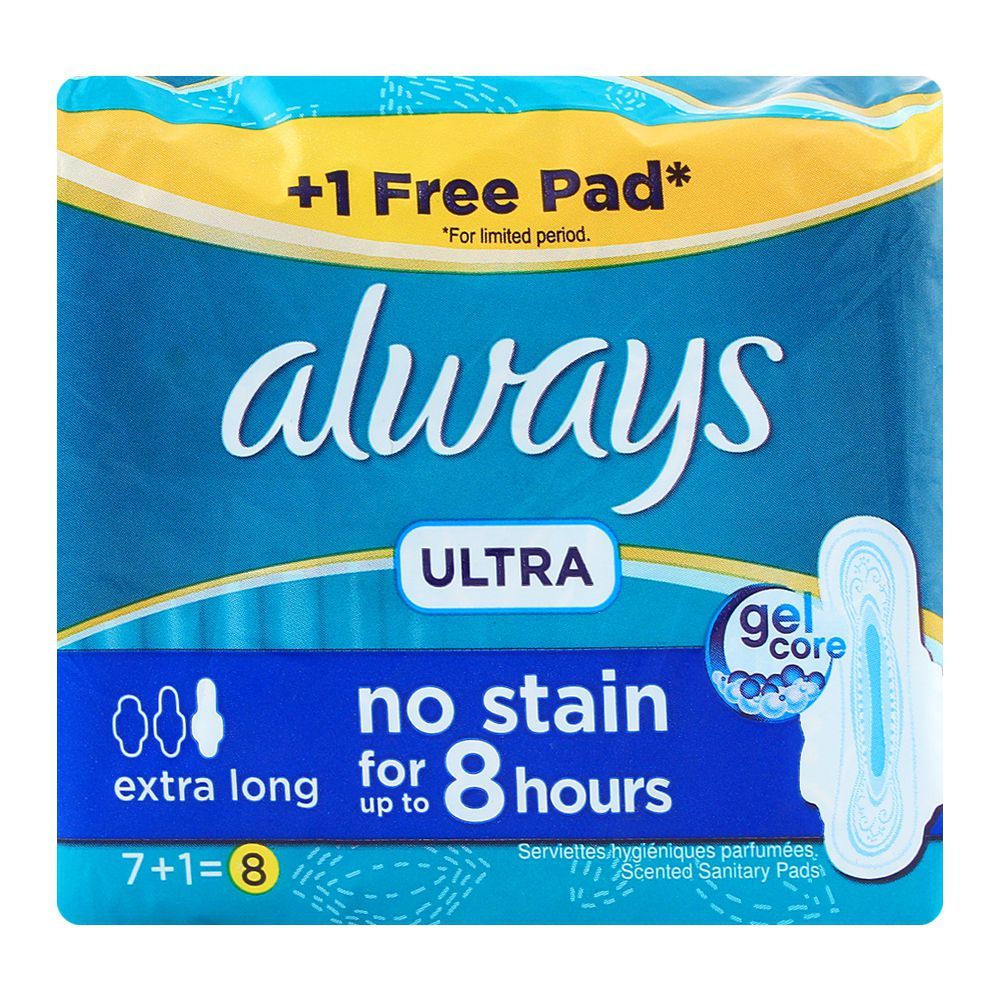 Purchase Always Ultra Extra Long 7+1 Pads 1 Free Pad Online at Best ...