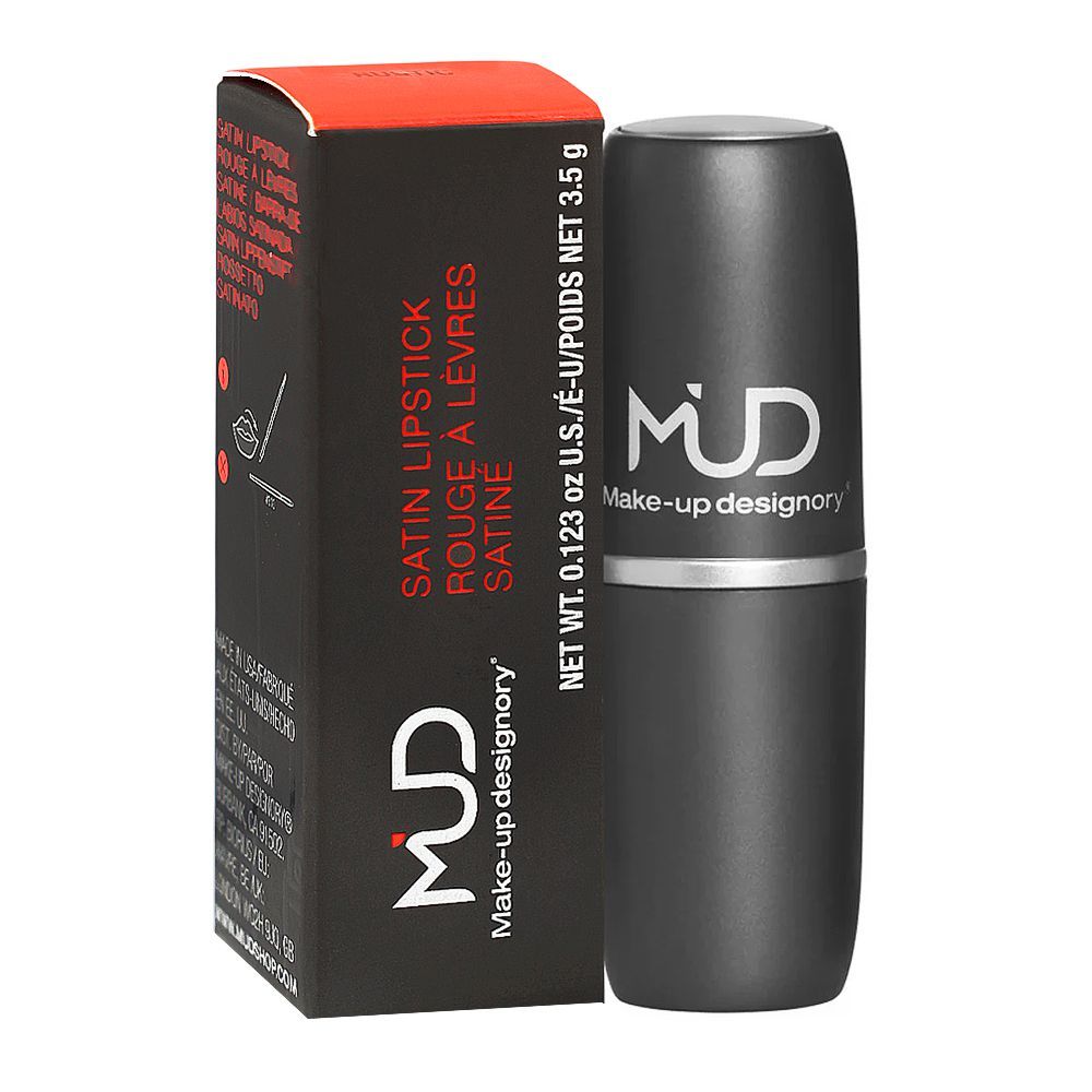 MUD Make-up Designory Satin Lipstick, 3.5g, Rustic