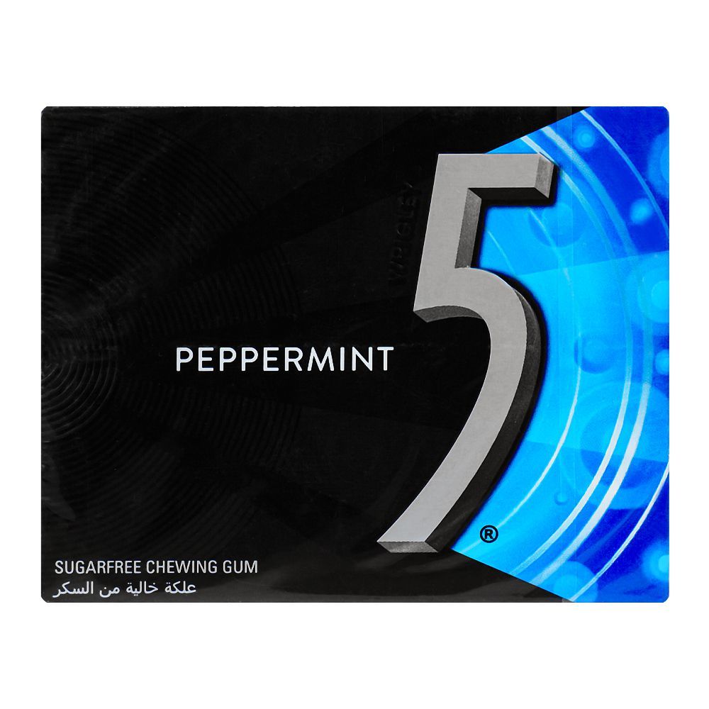 Buy Wrigley's 5 Peppermint Cobalt Gum, Sugar-Free, 15-Pack Online at ...