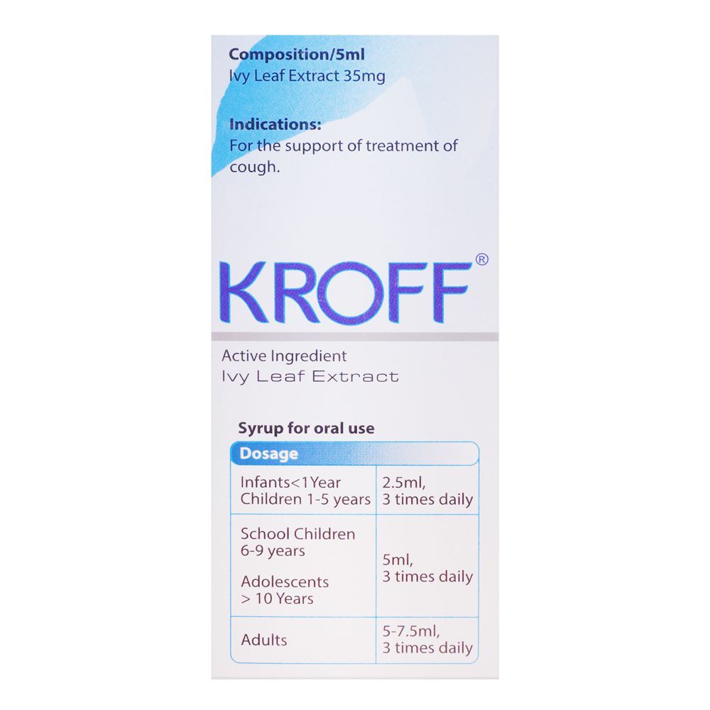 Buy Vida Laboratories Kroff Syrup, 120ml Online at Special Price in ...