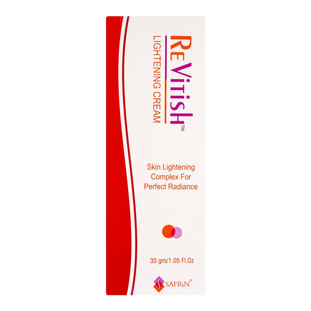 Buy Safrin Skin Care Revitish Lightening Cream, 30g Online at Special ...
