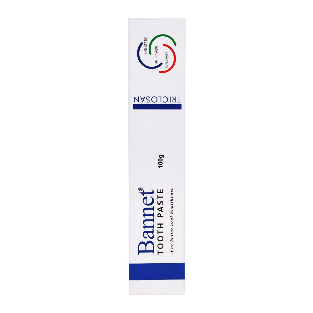 Order Bannet Tricolsan Toothpaste, Anti-Septic, Anti-Plaque, Anti ...