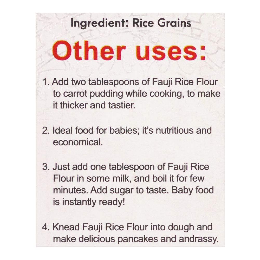 Order Fauji Rice Flour, Premium Quality 100% Natural, 300g Online at ...