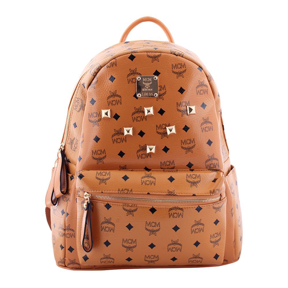Order MCM Style Women Backpack Light Brown - M41078 Online at Special ...