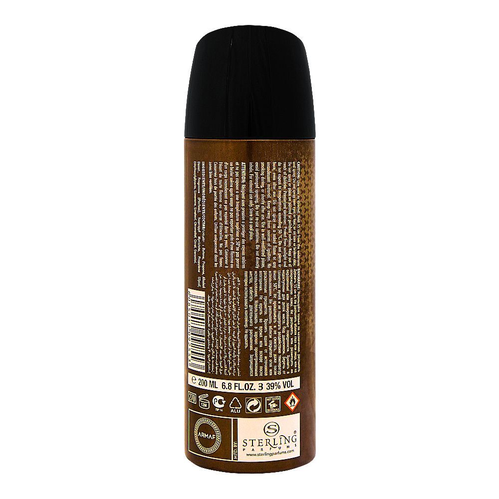 Order Armaf The Warrior Body Spray, For Men, 200ml Online at Best Price in Pakistan - Naheed.pk