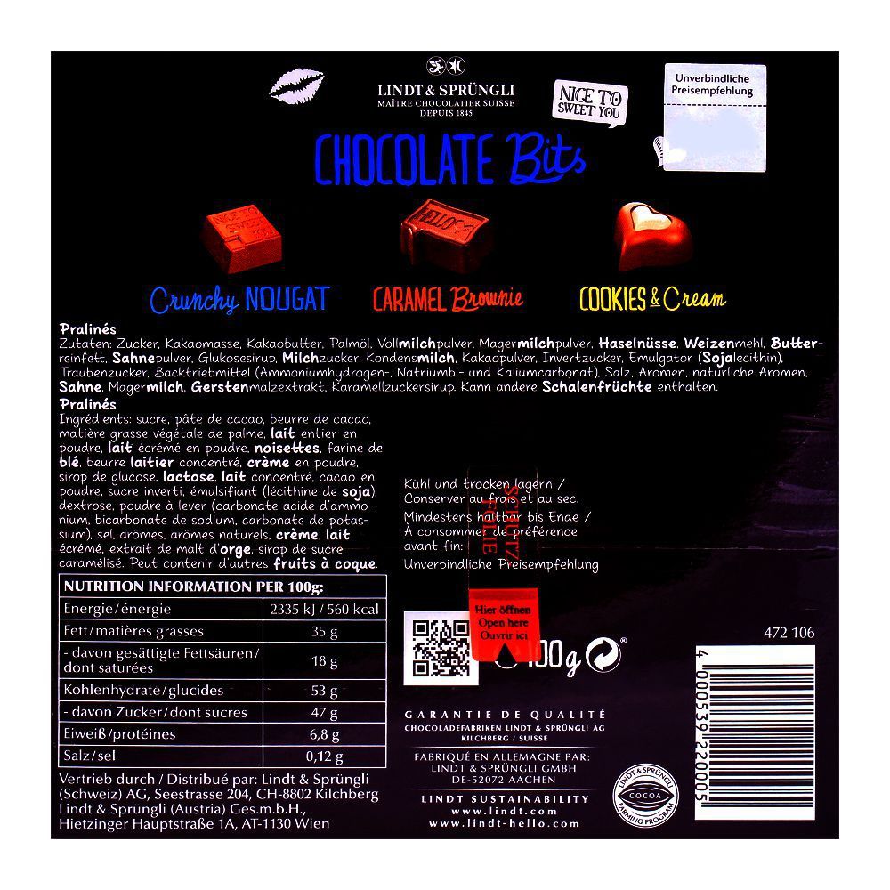 Buy Lindt Hello Celebrate The Moment Chocolate 100g Box Online at Best ...