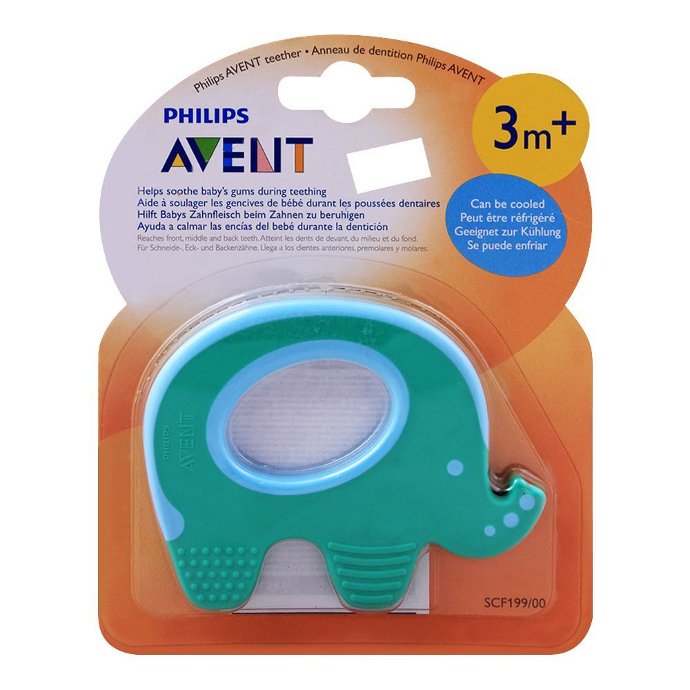 Purchase Avent Elephant Teether, 3m+, SCF199/00 Online at Special Price ...