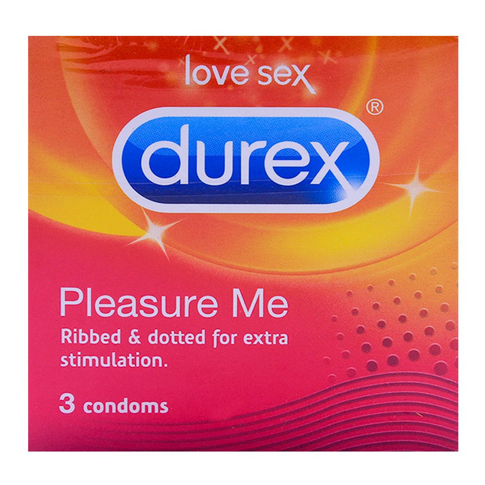 Order Durex Pleasure Me Ribbed & Dotted Condoms 3-Pack Online at Best Price in Pakistan - Naheed.pk