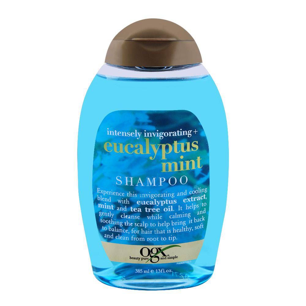 Buy OGX Intensely Invigorating + Eucalyptus Mint Shampoo 385ml Online ...