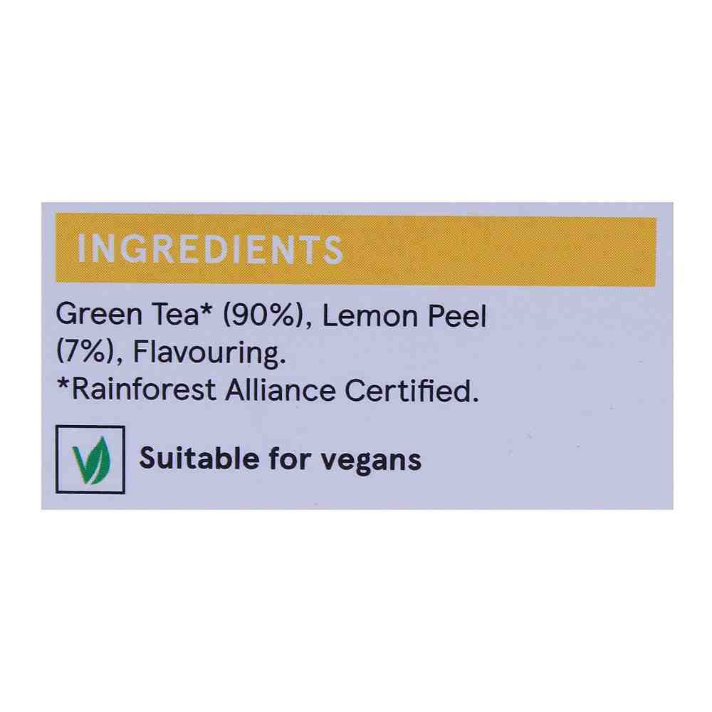 Buy Tesco Green Tea With Lemon Tea Bags 20-Pack Online at Best Price in ...