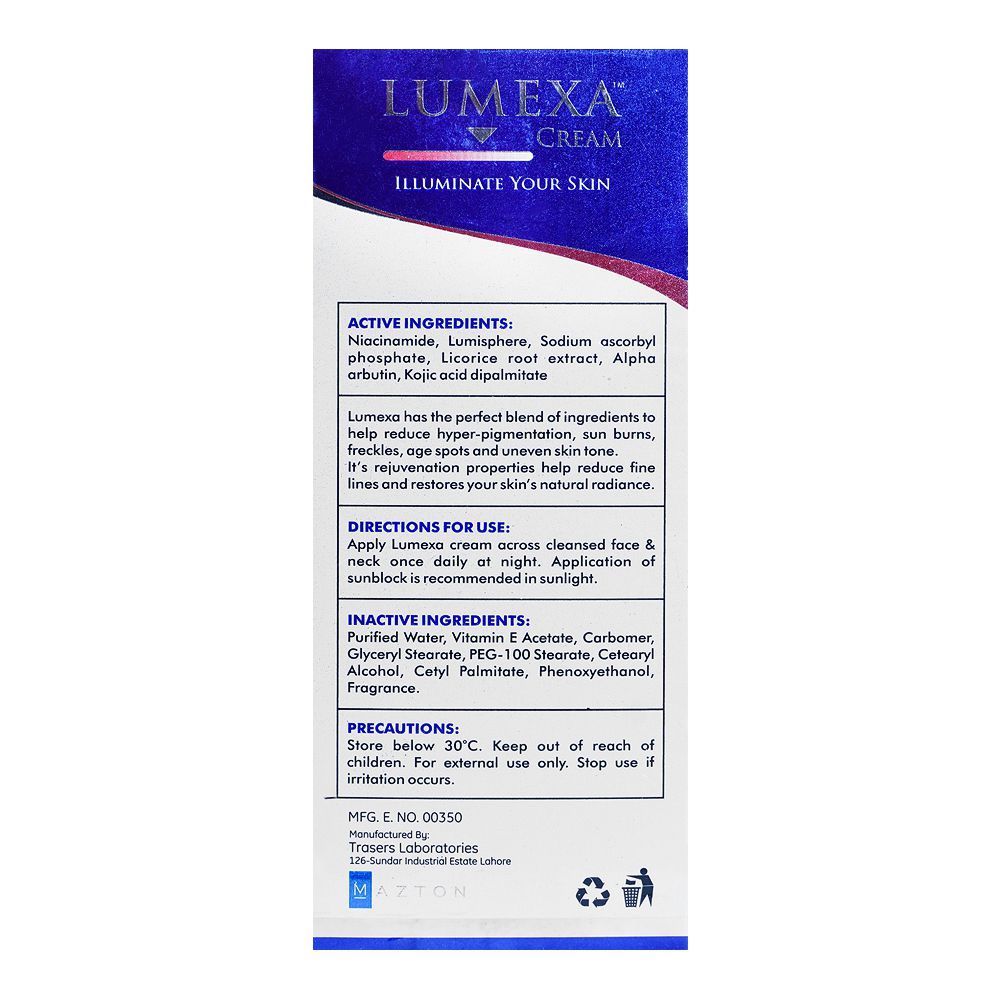 Order Mazton Lumexa Cream, 30g Online at Best Price in Pakistan - Naheed.pk