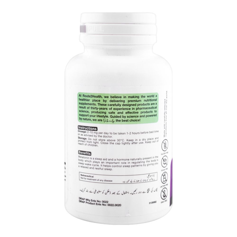 Buy Route 2 Health Somno Tablet, 5mg, 30-Pack Online at Special Price ...