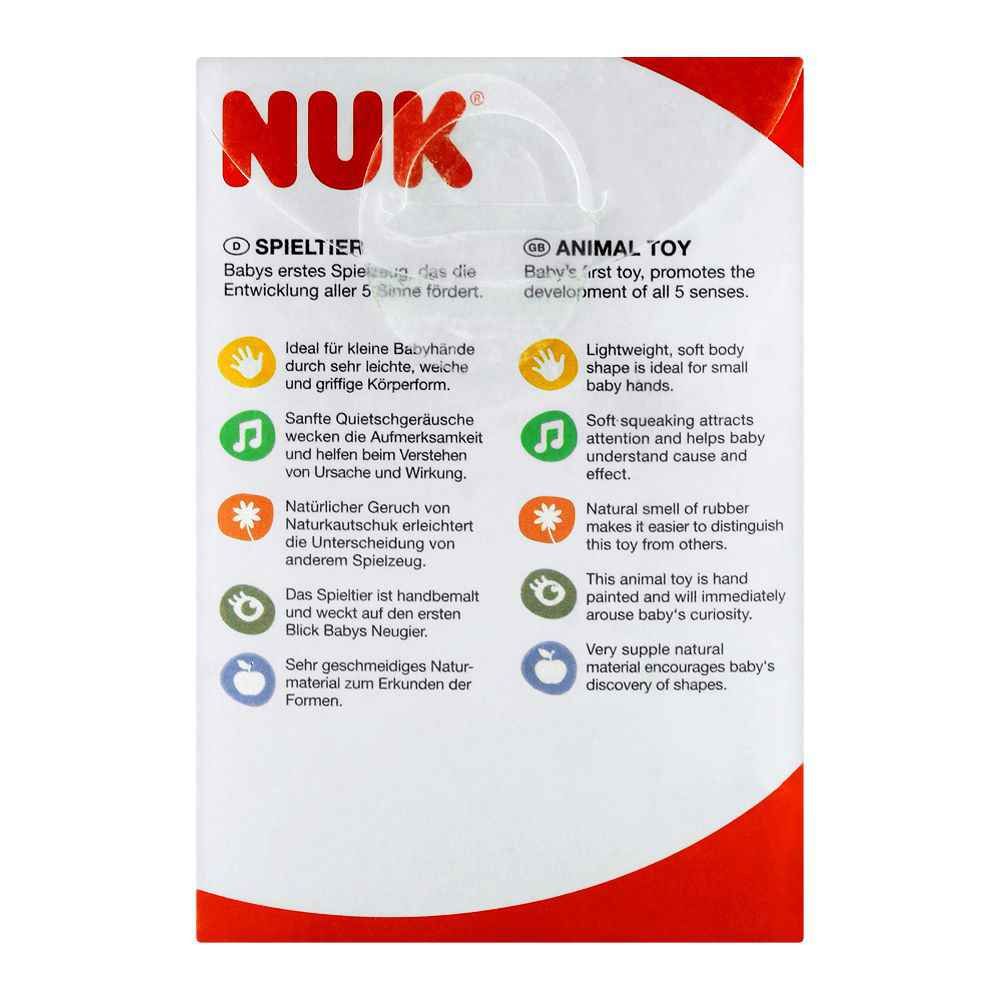 Order Nuk Soft Animal Toy, 0m+, 10256354 Online at Special Price in ...