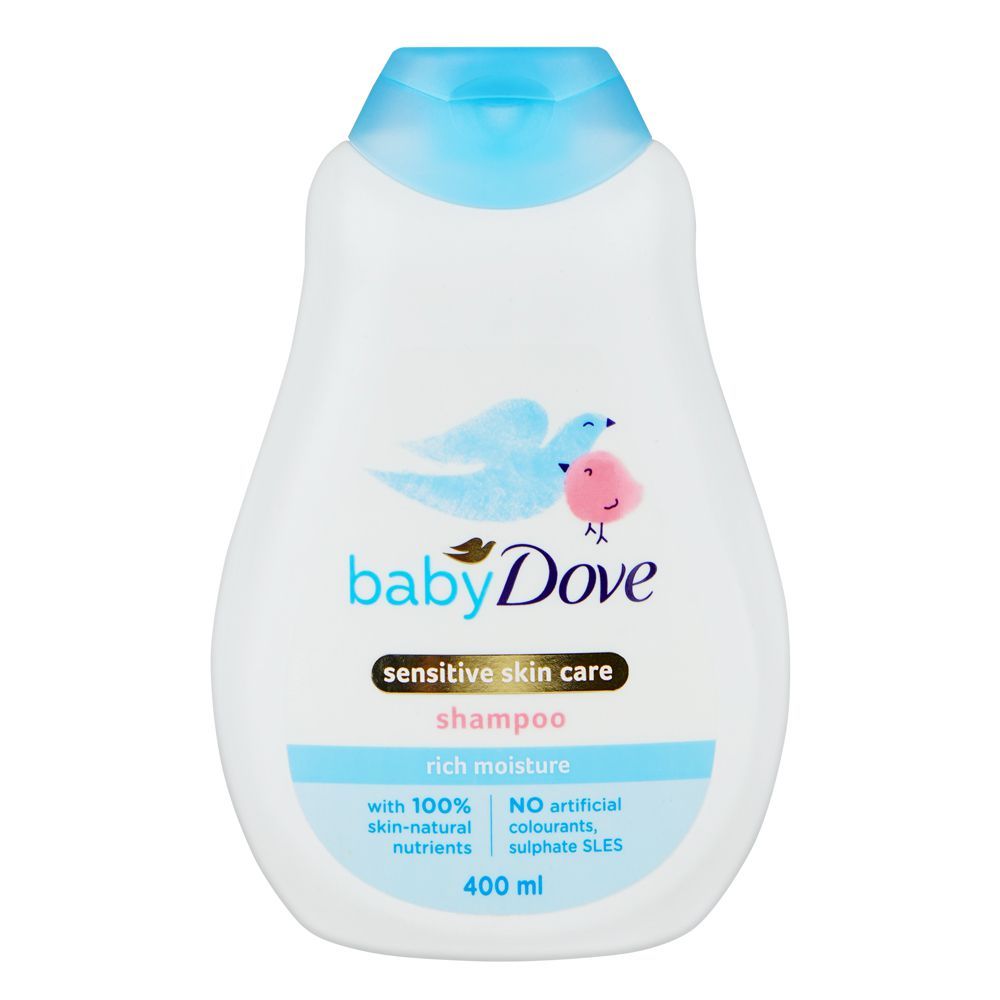 Buy Dove Rich Moisture Baby Shampoo, Sulphate Free, 400ml Online at ...