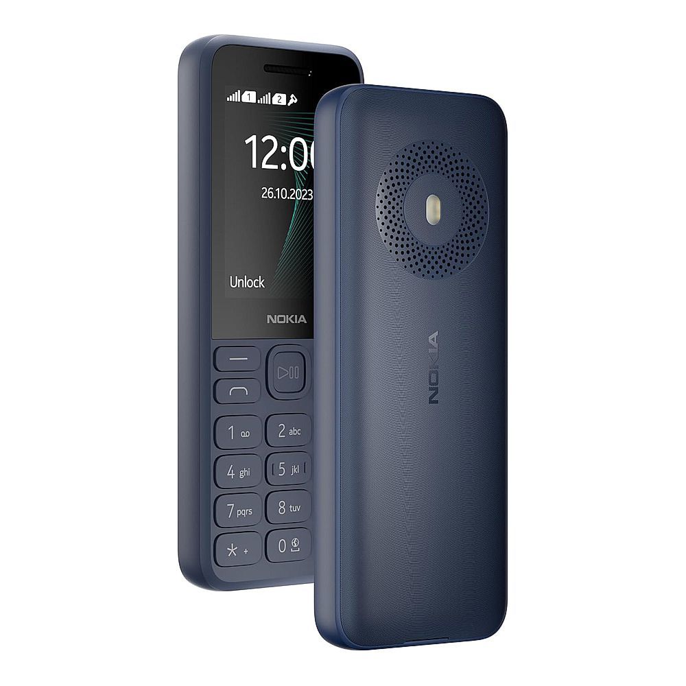 Nokia 130 TA-1576 DS, Dual SIM, Blue, 2.4" Screen, 1450mAh Battery, 4MB ...
