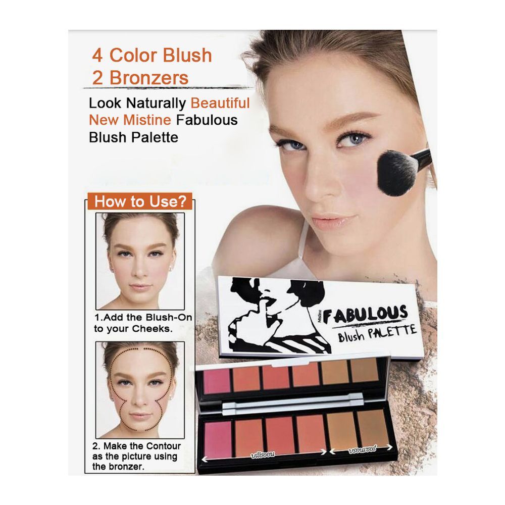 Buy Mistine Fabulous Blush Palette Online at Special Price in Pakistan ...
