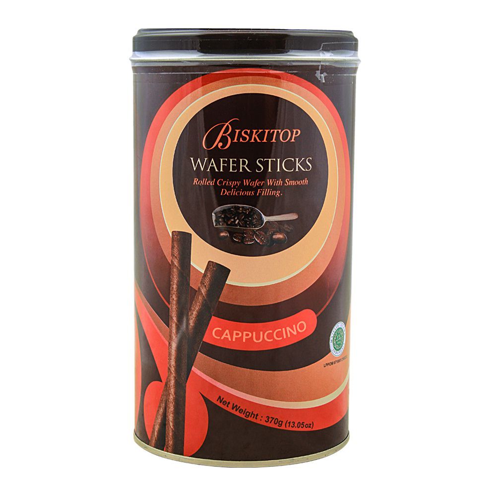 Purchase Biskitop Wafer Sticks Cappuccino, 370g Online at Special Price ...
