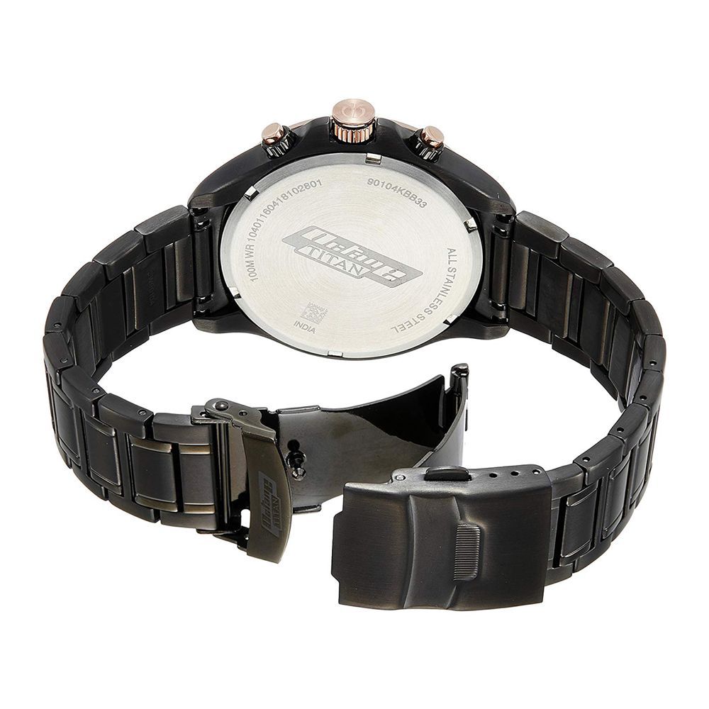 Purchase Titan Octane Active Chronograph Black Dial Multifunction Men's ...