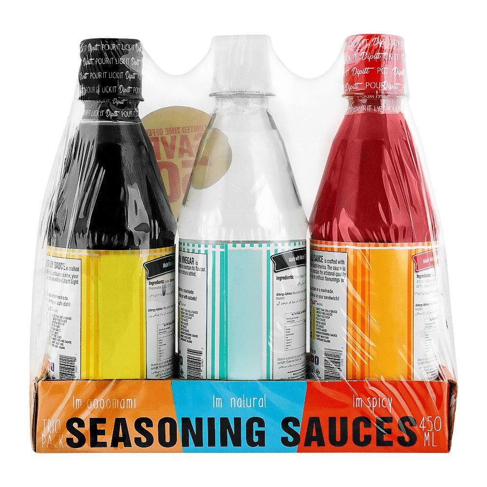 Buy Dipitt Seasoning Sauces Trio Pack, Save Rs.50/- Online at Special ...