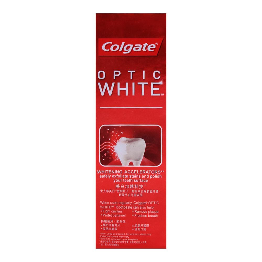Buy Colgate Optic White Dazzling White Dazzling Mint Toothpaste 100g ...