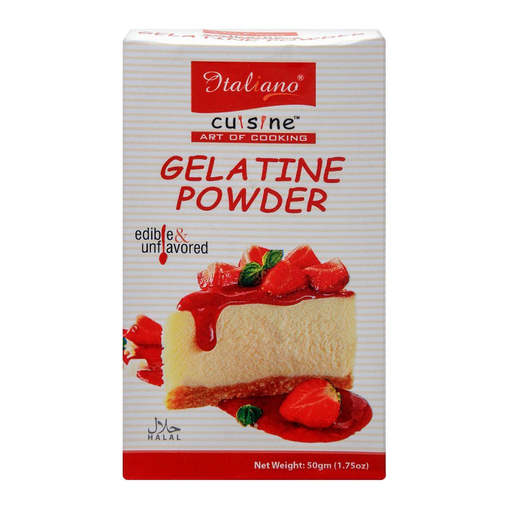 Buy Italiano Gelatine Powder, 50g Online at Best Price in Pakistan ...