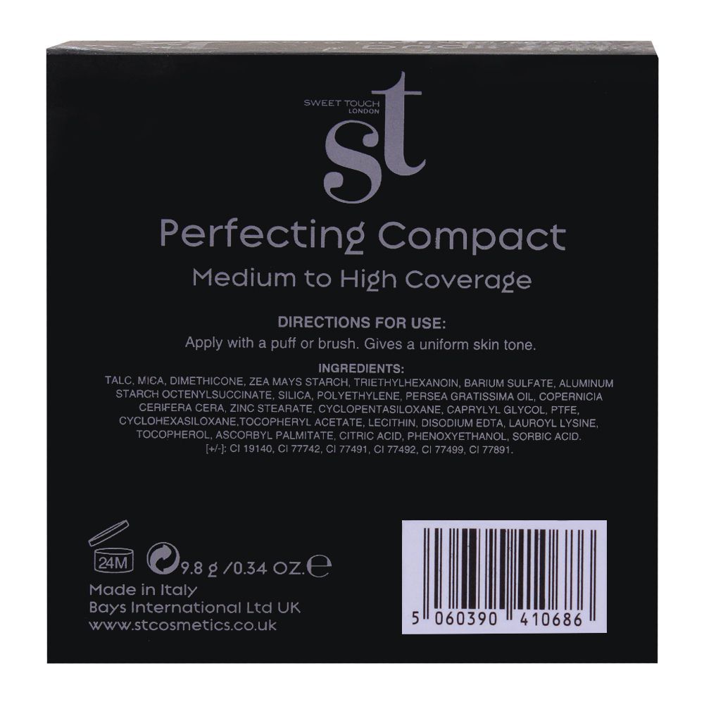 Buy ST London Perfecting Compact Powder, Beige 02, Medium to High ...